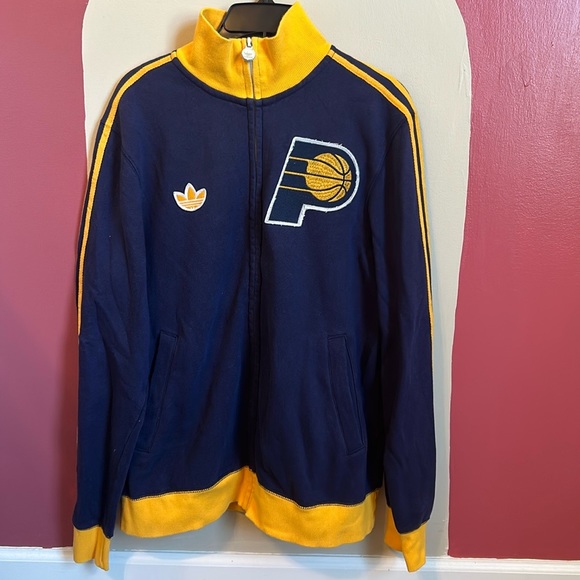 adidas | Jackets & Coats | Rare Adidas Pacers Retro Logo Vintage Track ...